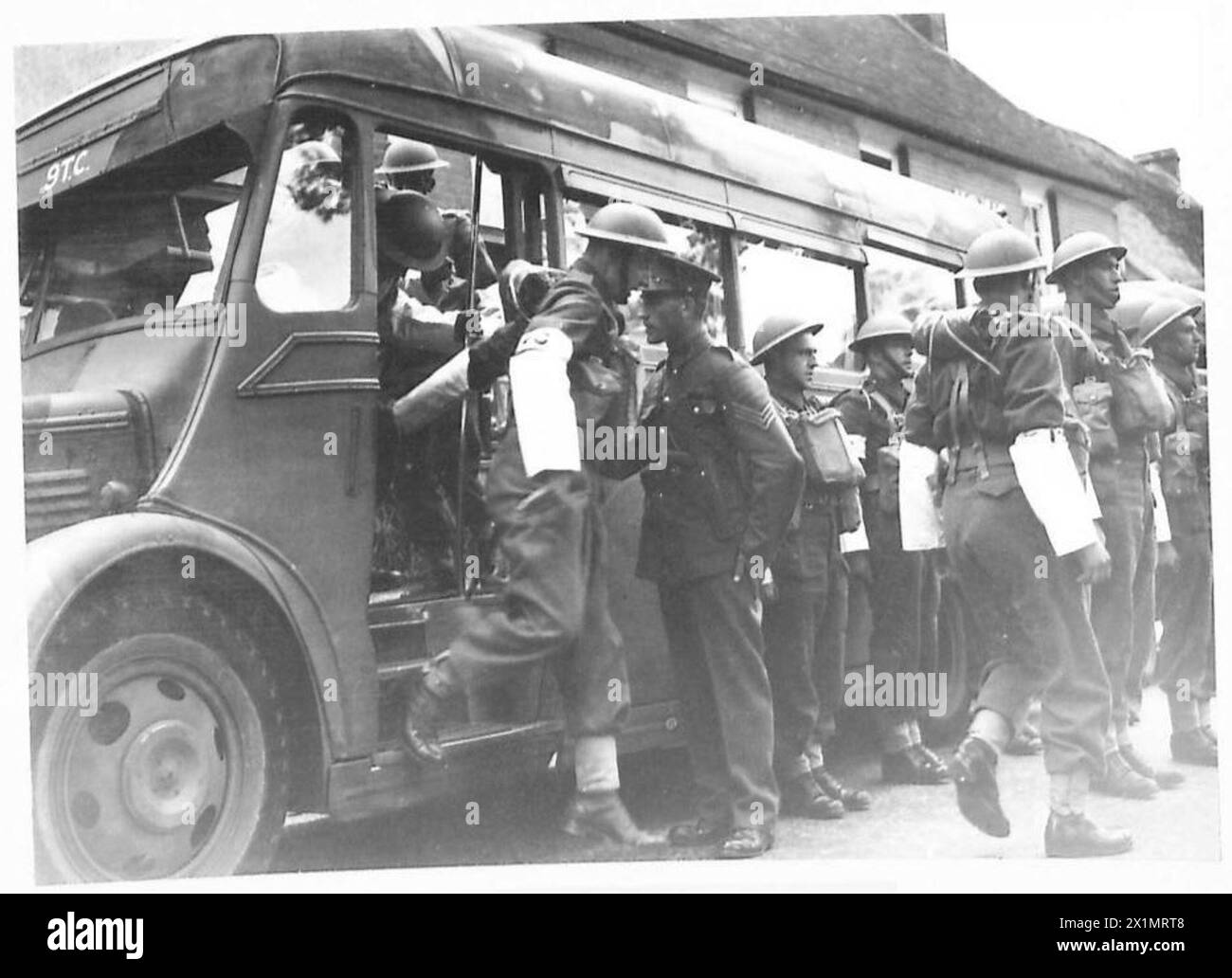 Checkpoint unit Black and White Stock Photos & Images - Alamy