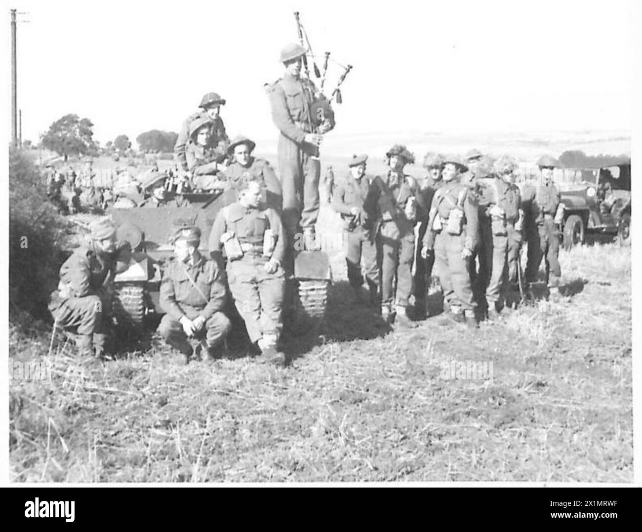 Army piper Black and White Stock Photos & Images - Alamy