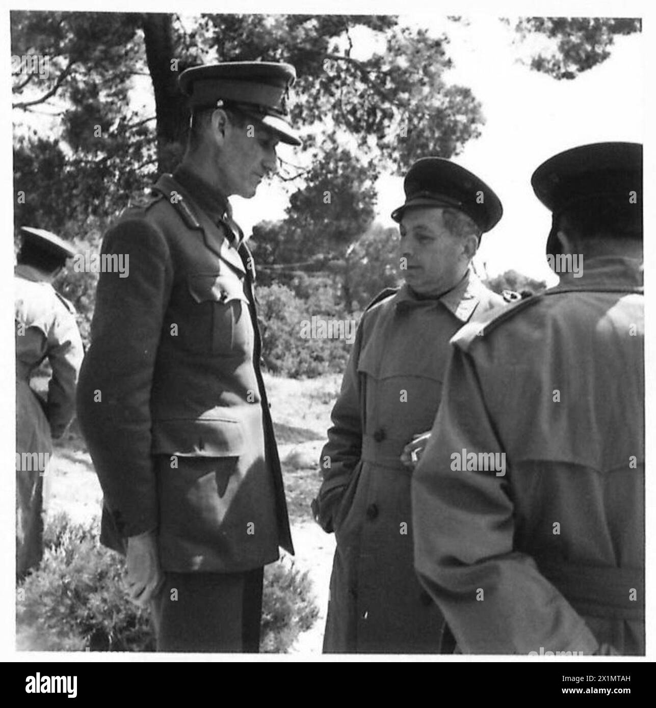 Officers allied military mission hi-res stock photography and images ...