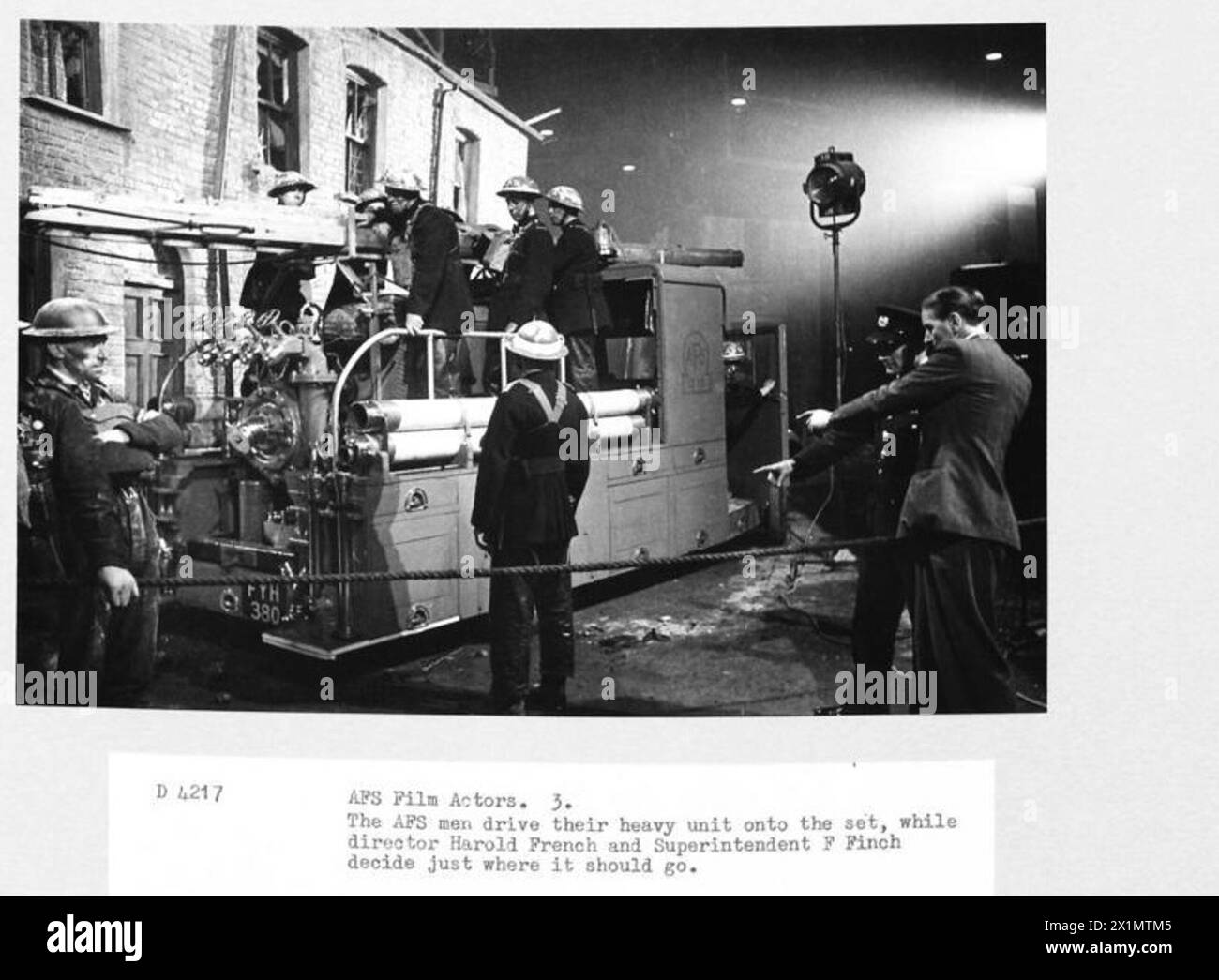 AFS FILM ACTORS: THE FILMING OF 'UNPUBLISHED STORY' AT DENHAM FILM ...