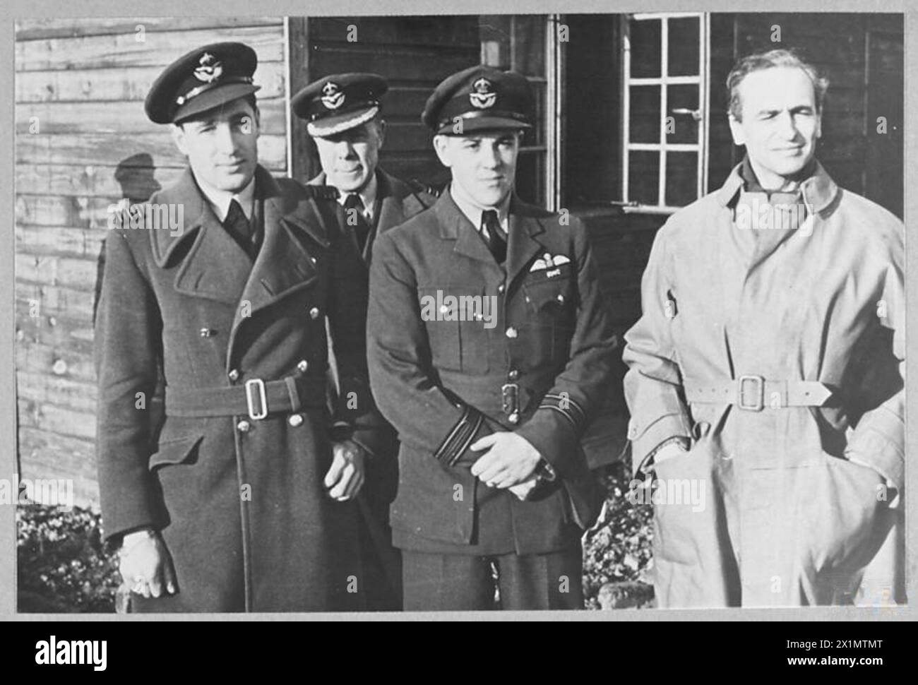 SIR ARCHIBALD SINCLAIR VISITS WEST RIDING TYPHOON SQUADRON. - Sir ...