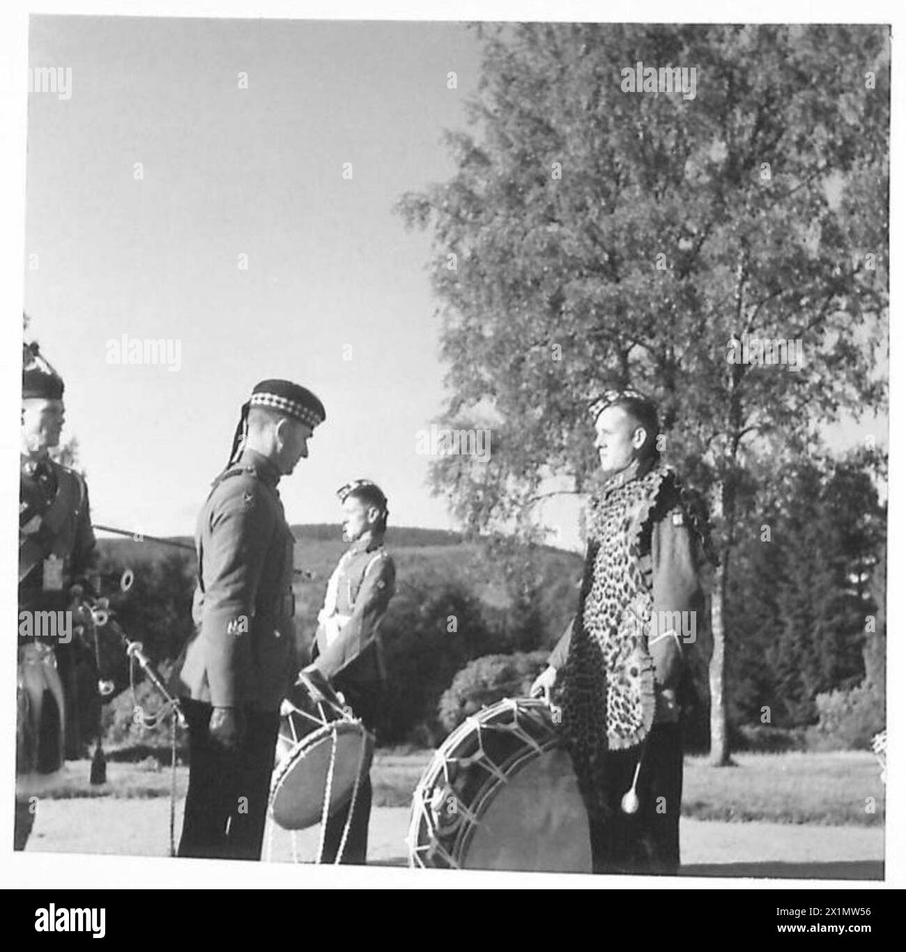 Band sergeant major Black and White Stock Photos & Images - Alamy