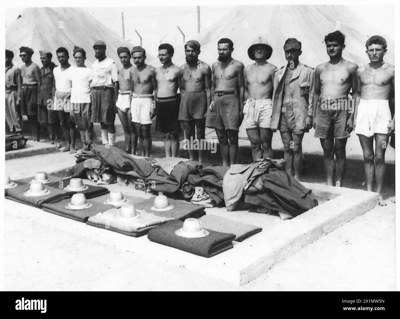 Army equipment inspection Black and White Stock Photos & Images - Alamy