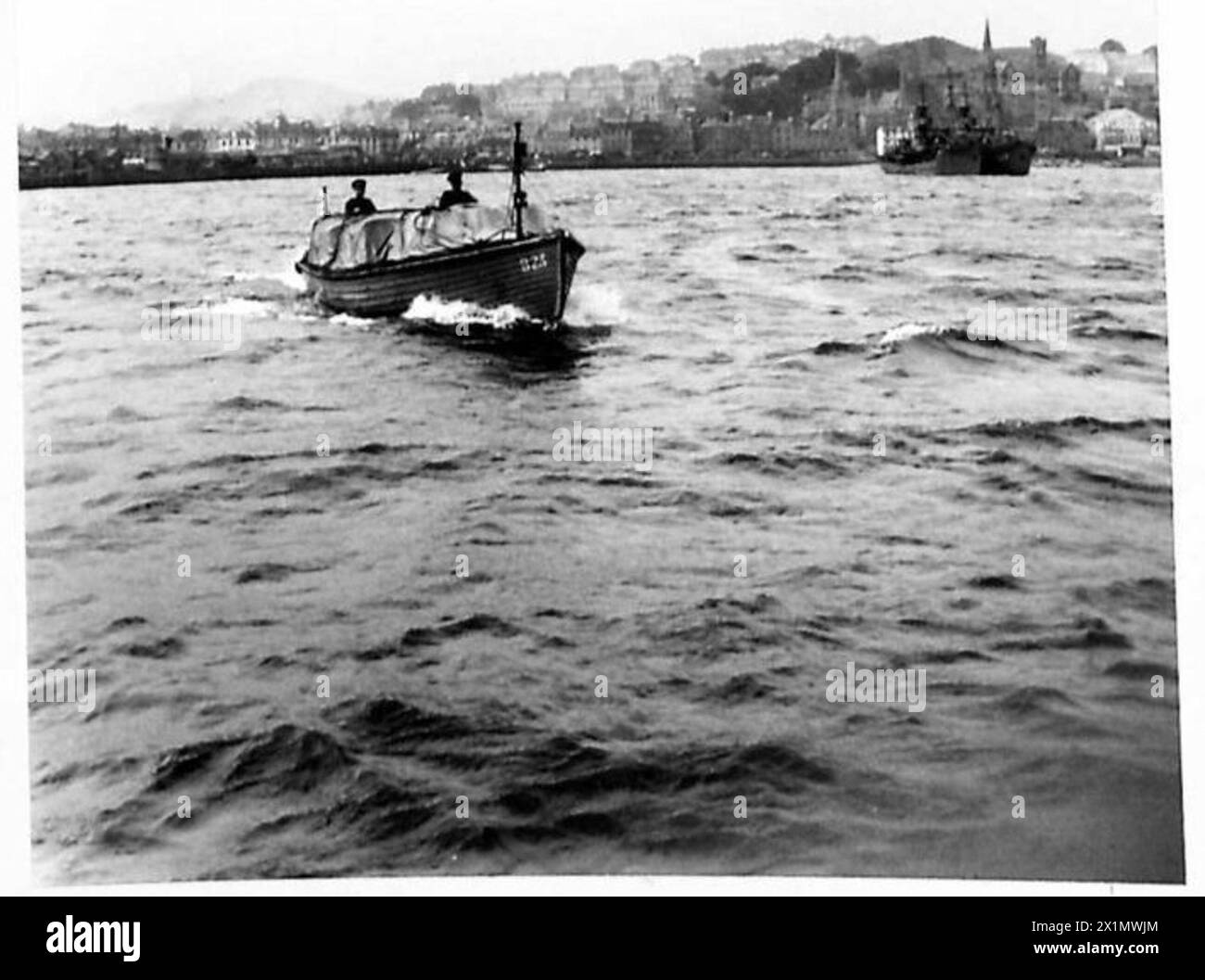 THE ARMY S OWN NAVY - Another useful service run by the Motor Boat Coy ...