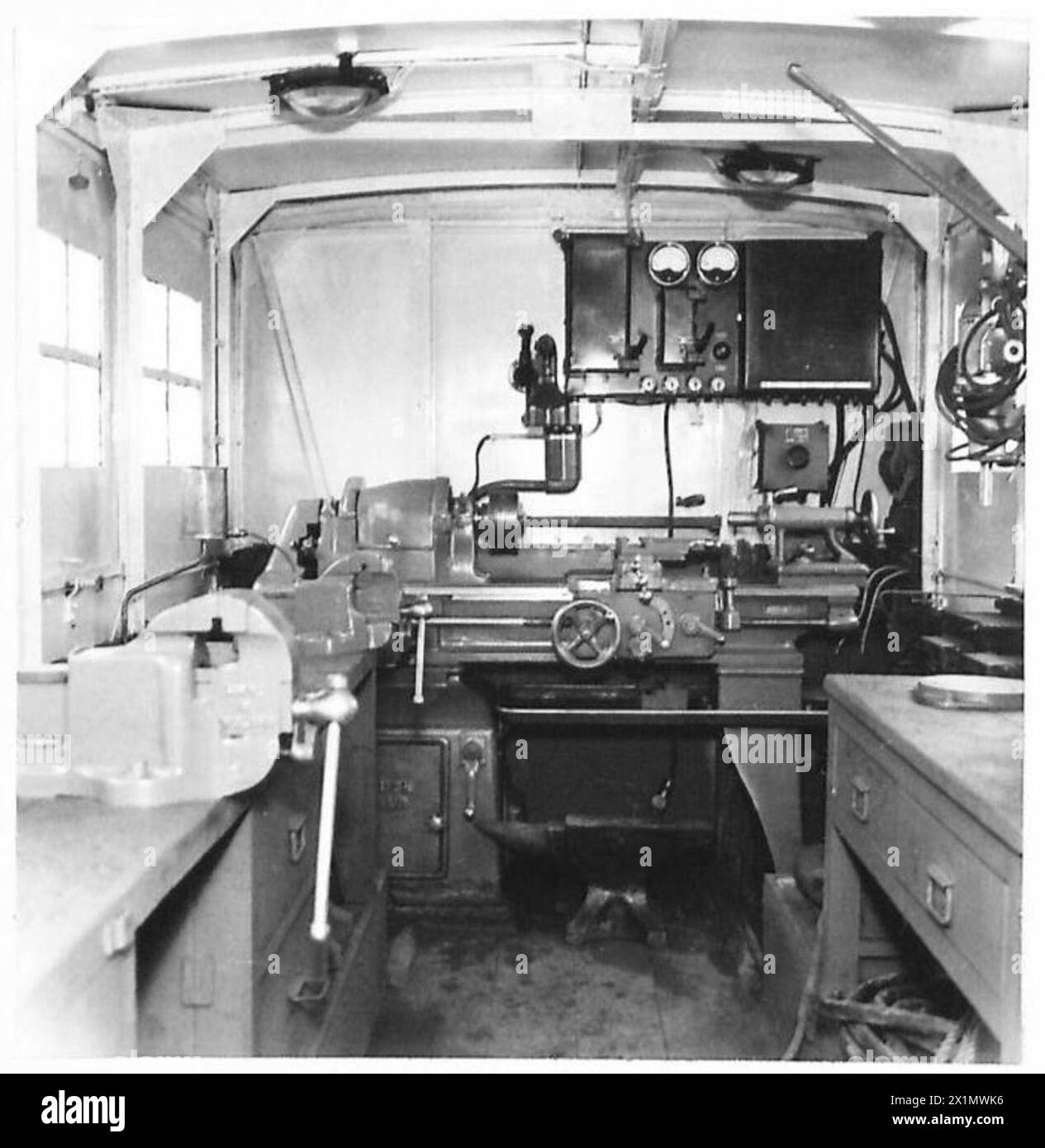 Interior rear view Black and White Stock Photos & Images - Alamy