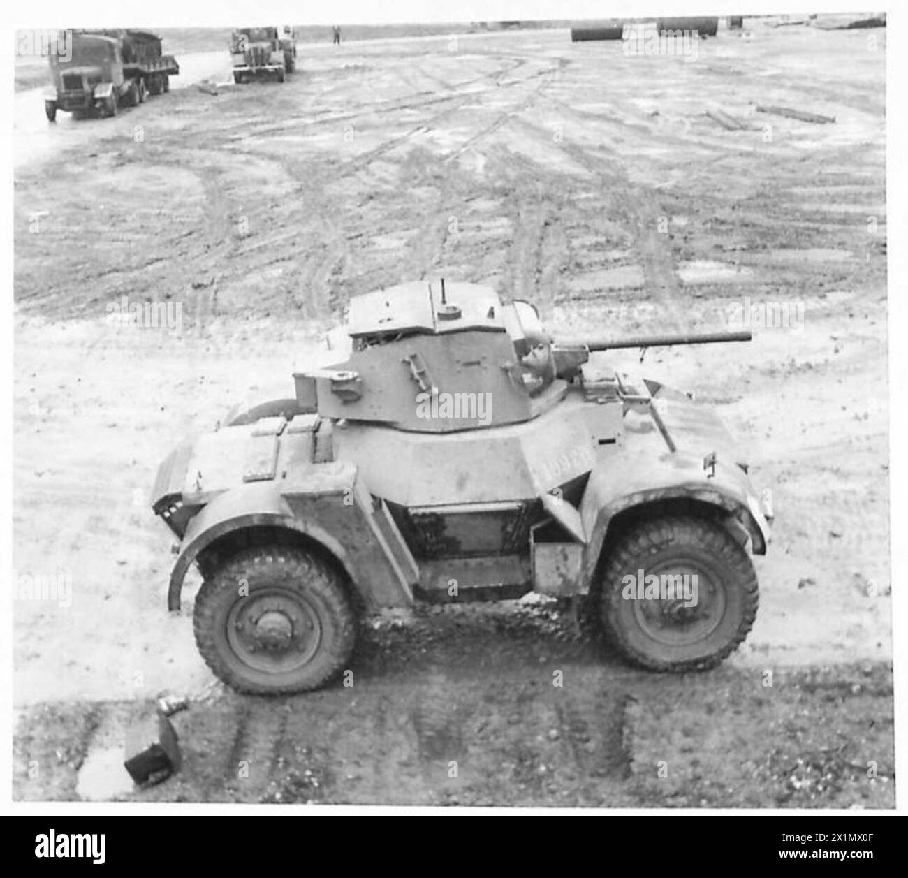 ARMOURED CAR - Photographs of the new Daimler armoured car, British ...