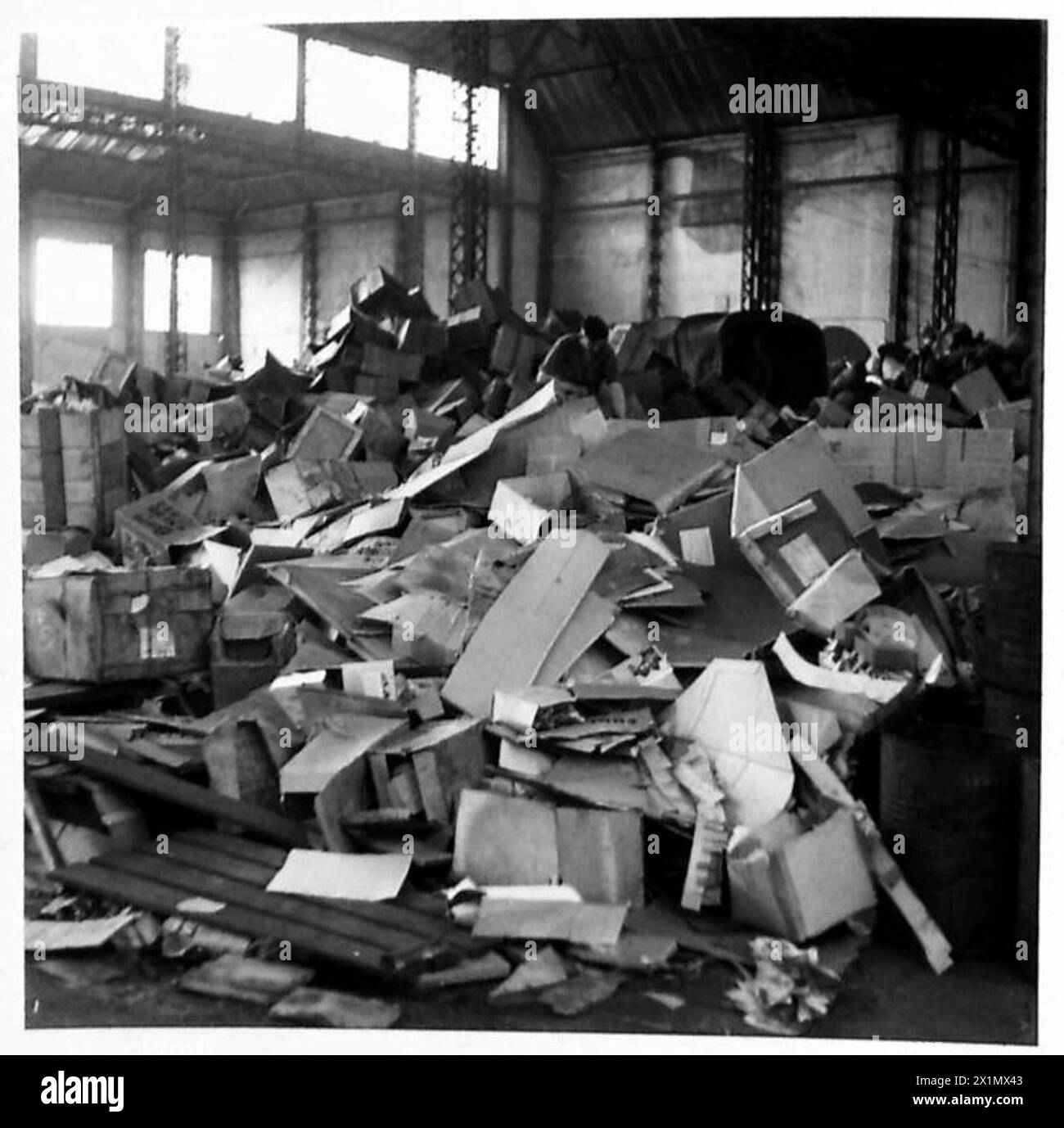 Personnel in warehouse Cut Out Stock Images & Pictures - Alamy