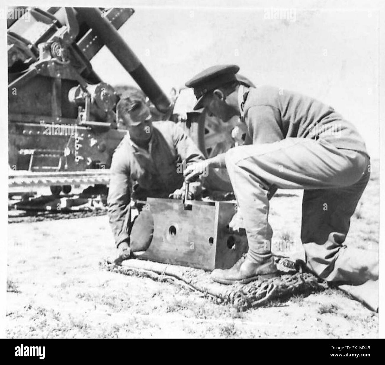 Artillery expert Black and White Stock Photos & Images - Alamy