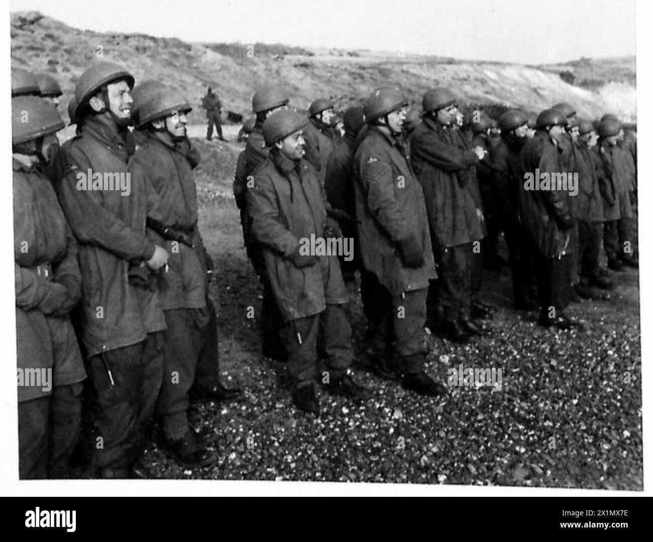 TRAINING FOR THE RAID ON RADIO-LOCATION POST IN N. FRANCE - Some of the ...