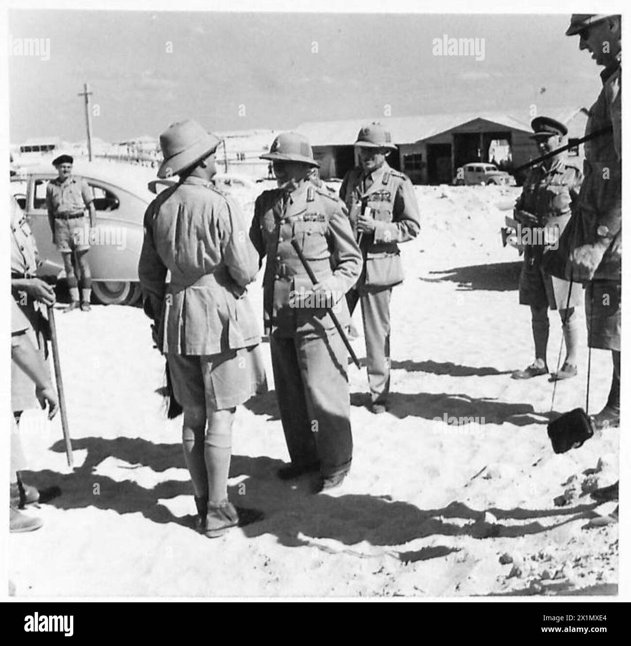 FIELD MARSHAL SMUTS VISITS THE SOUTH AFRICAN TROOPS IN THE WESTERN ...