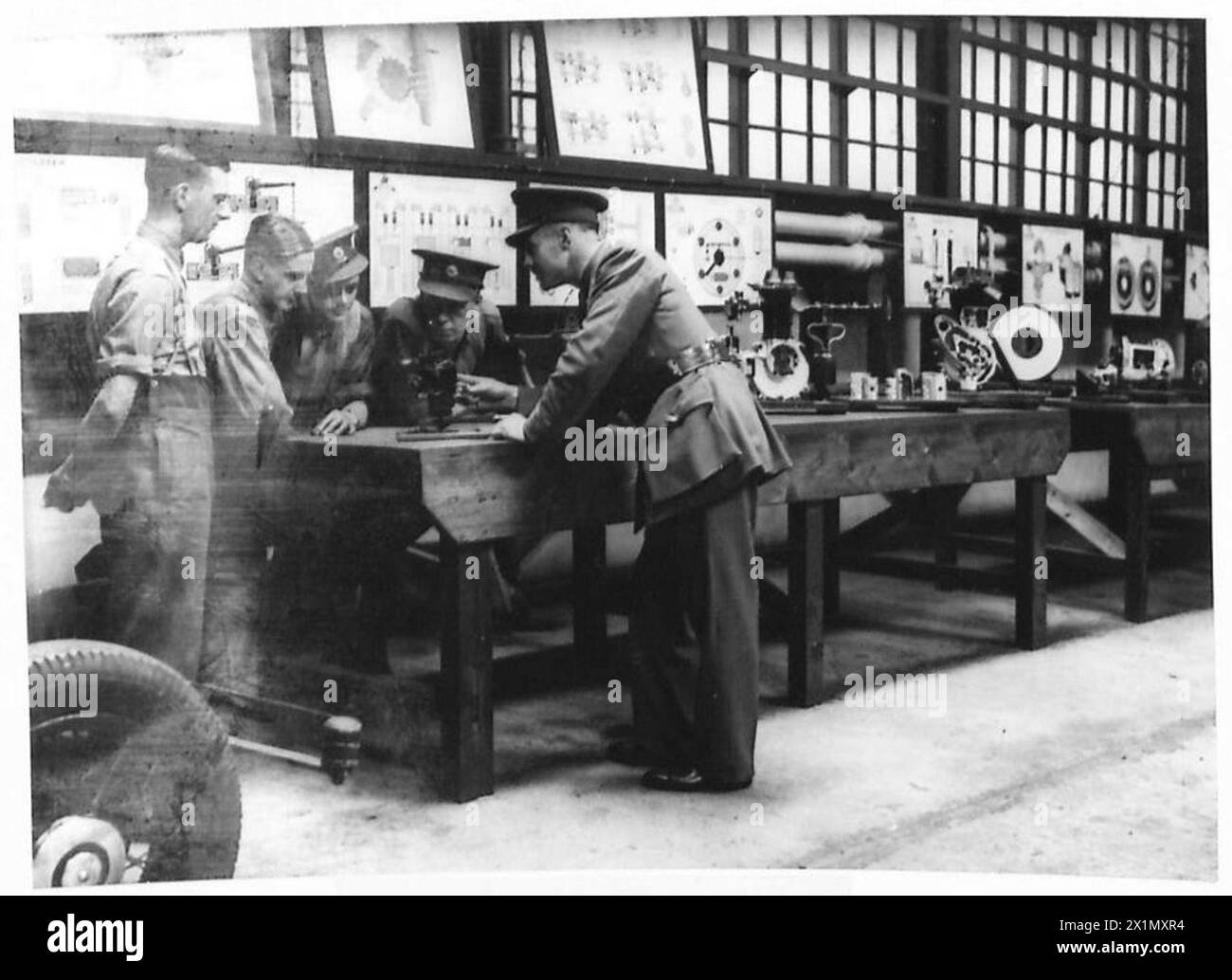 A school of instruction in motor transport maintenance is established ...