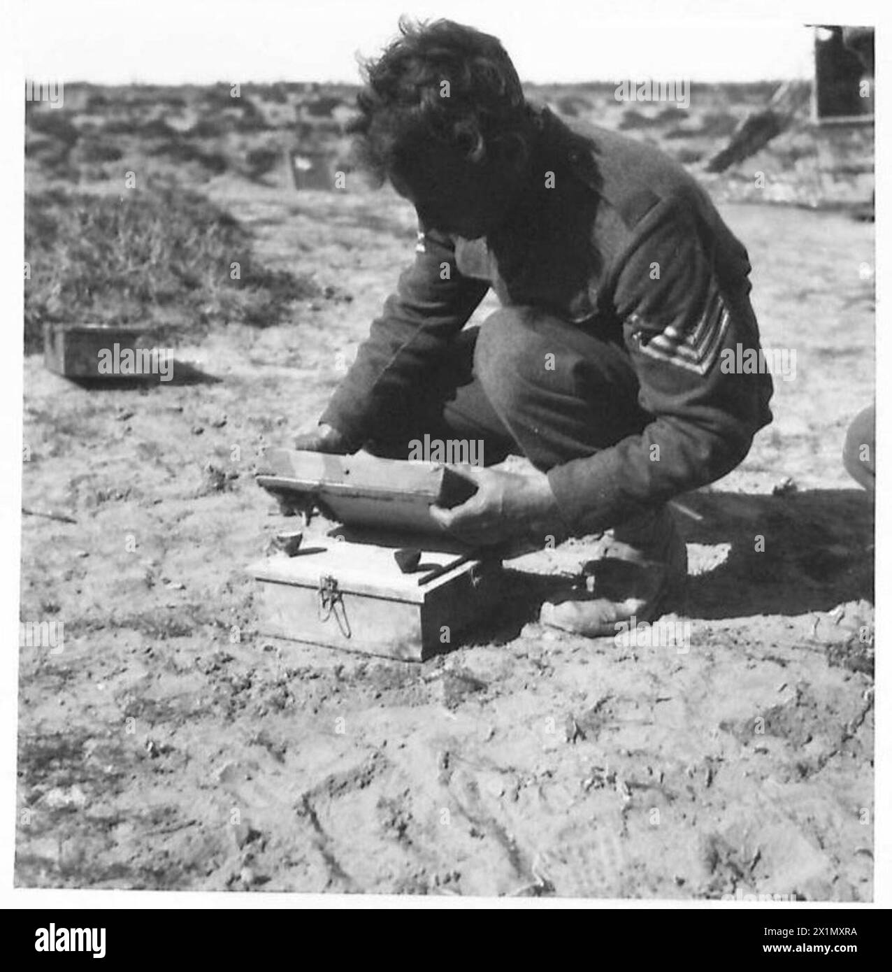 EIGHTH ARMY ENGINEERS PREPARE THE WAY FOR THE ATTACK ON THE MARETH LINE ...