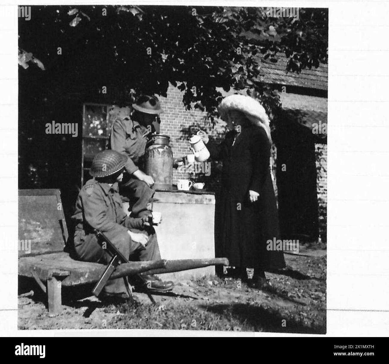 Local farm woman Black and White Stock Photos & Images - Alamy