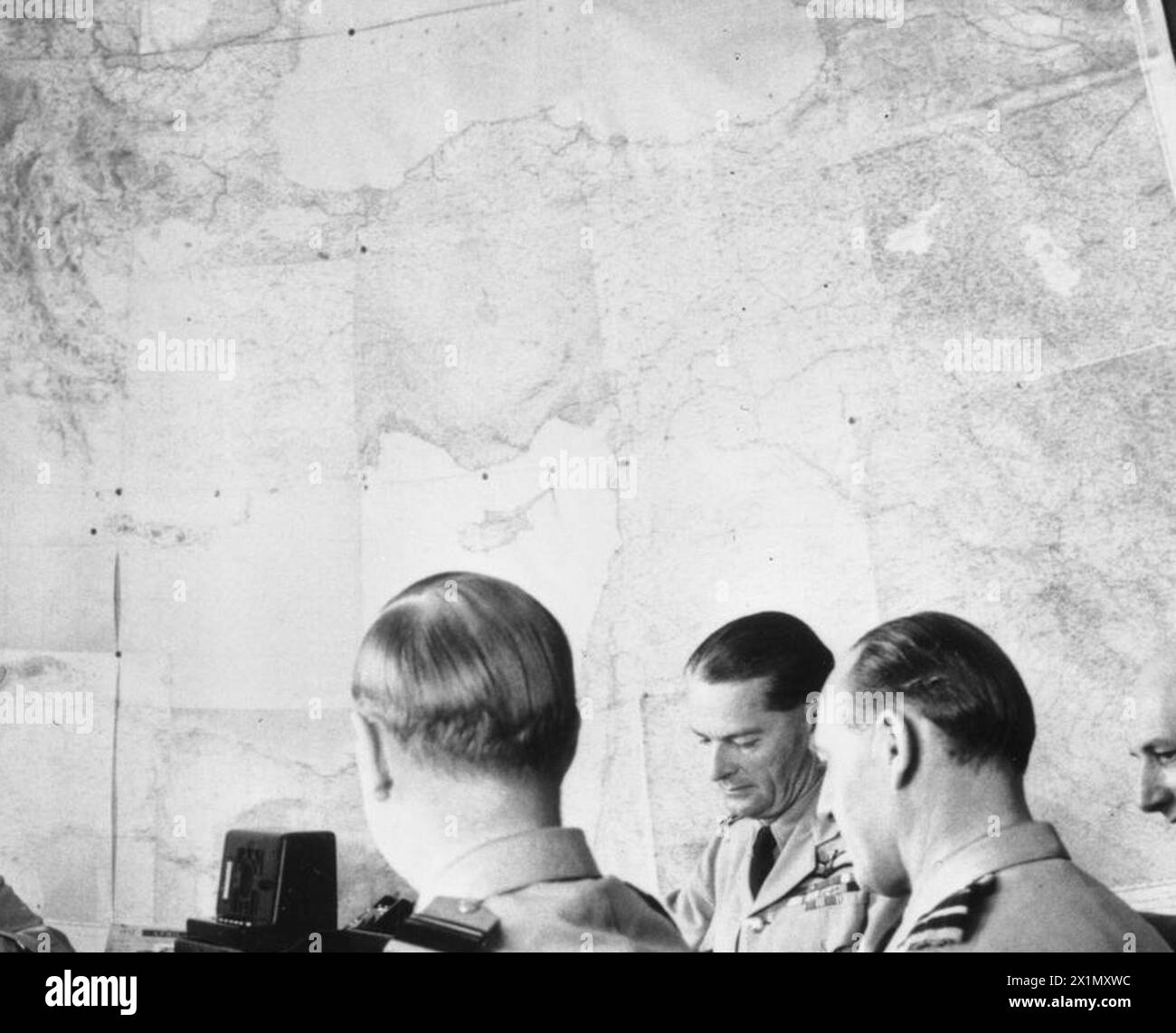 Air Chief Marshal Sir Arthur Tedder, Air Officer Commanding-in-Chief ...