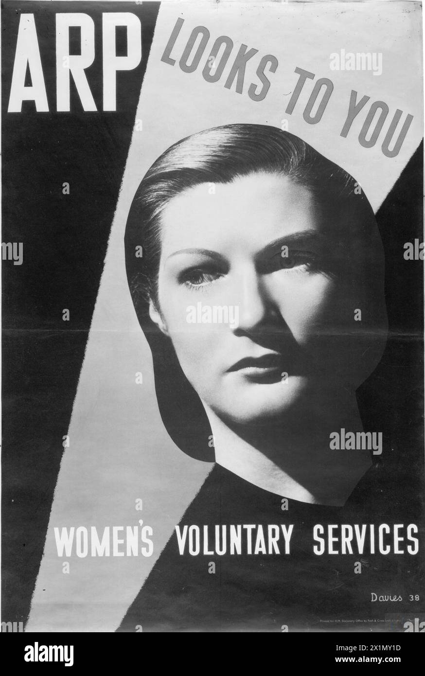 Women’s Voluntary Services issued recruitment posters urging women to ...