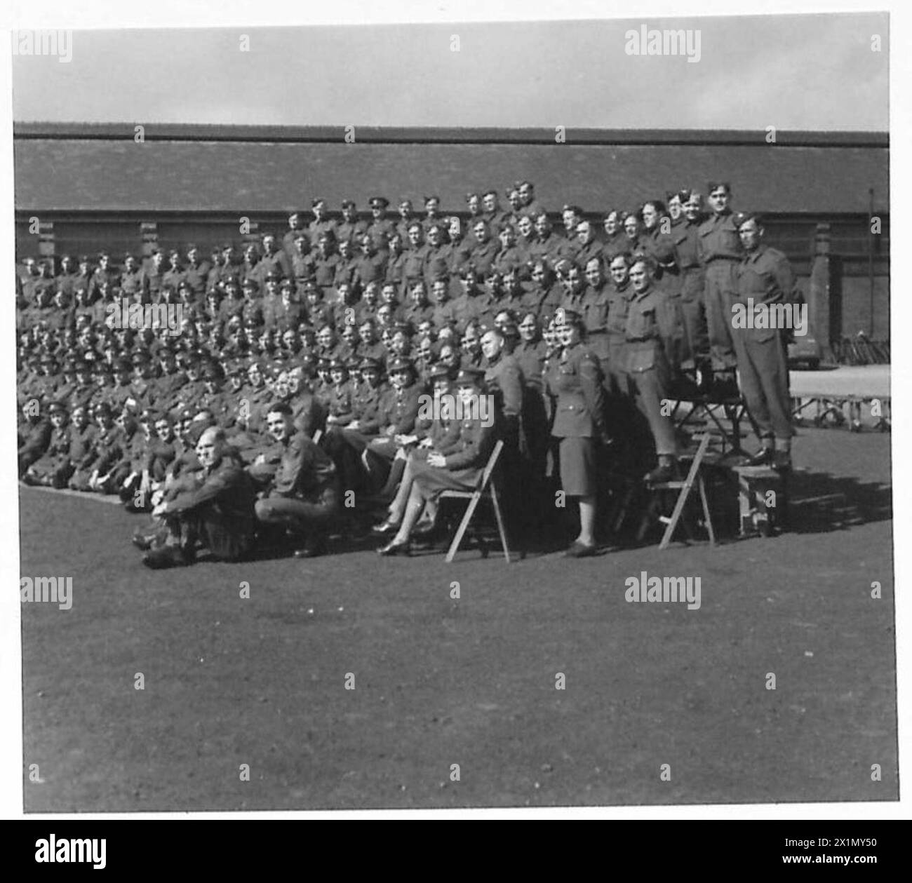GROUP PHOTOGRAPHS OF RASC PERSONNEL - Group photograph of personnel ...