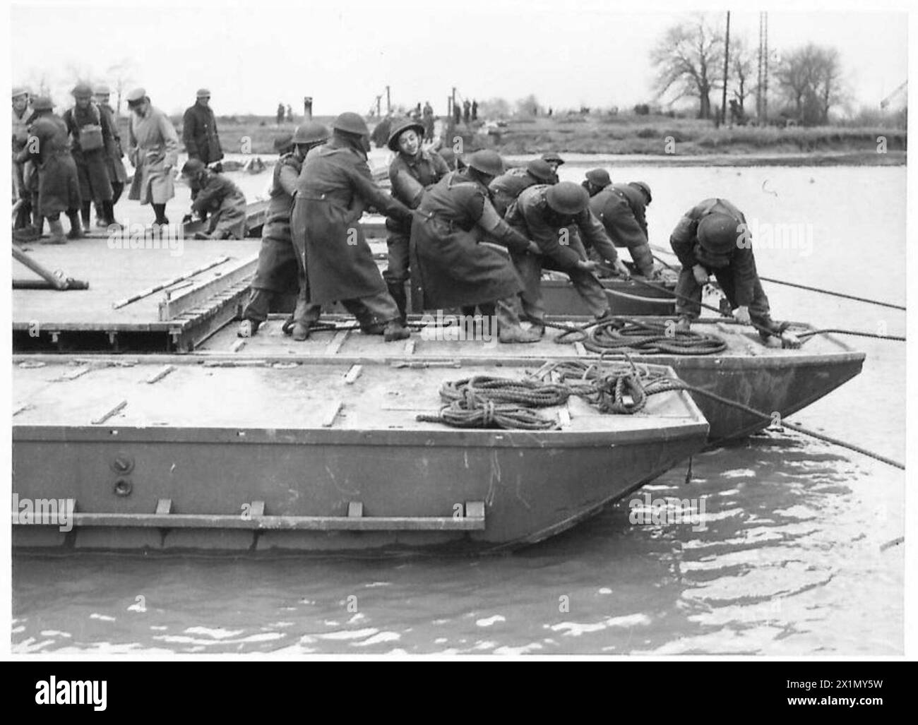 Securing a position Cut Out Stock Images & Pictures - Alamy