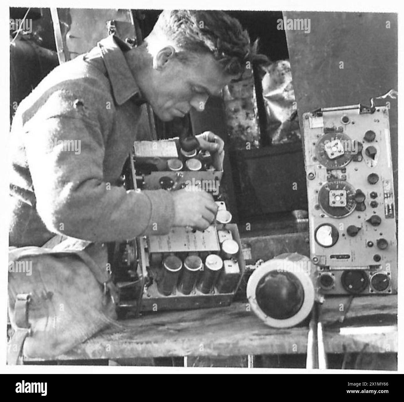 ITALY : EIGHTH ARMYREME WIRELESS DEPARTMENT - Cfn. J.R. Raugh of Dundee ...