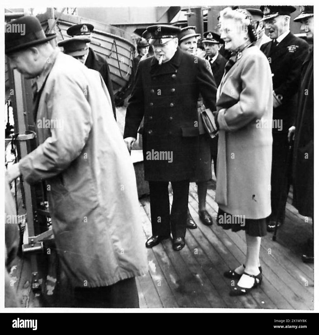 Wartime naval enforcement Black and White Stock Photos & Images - Alamy