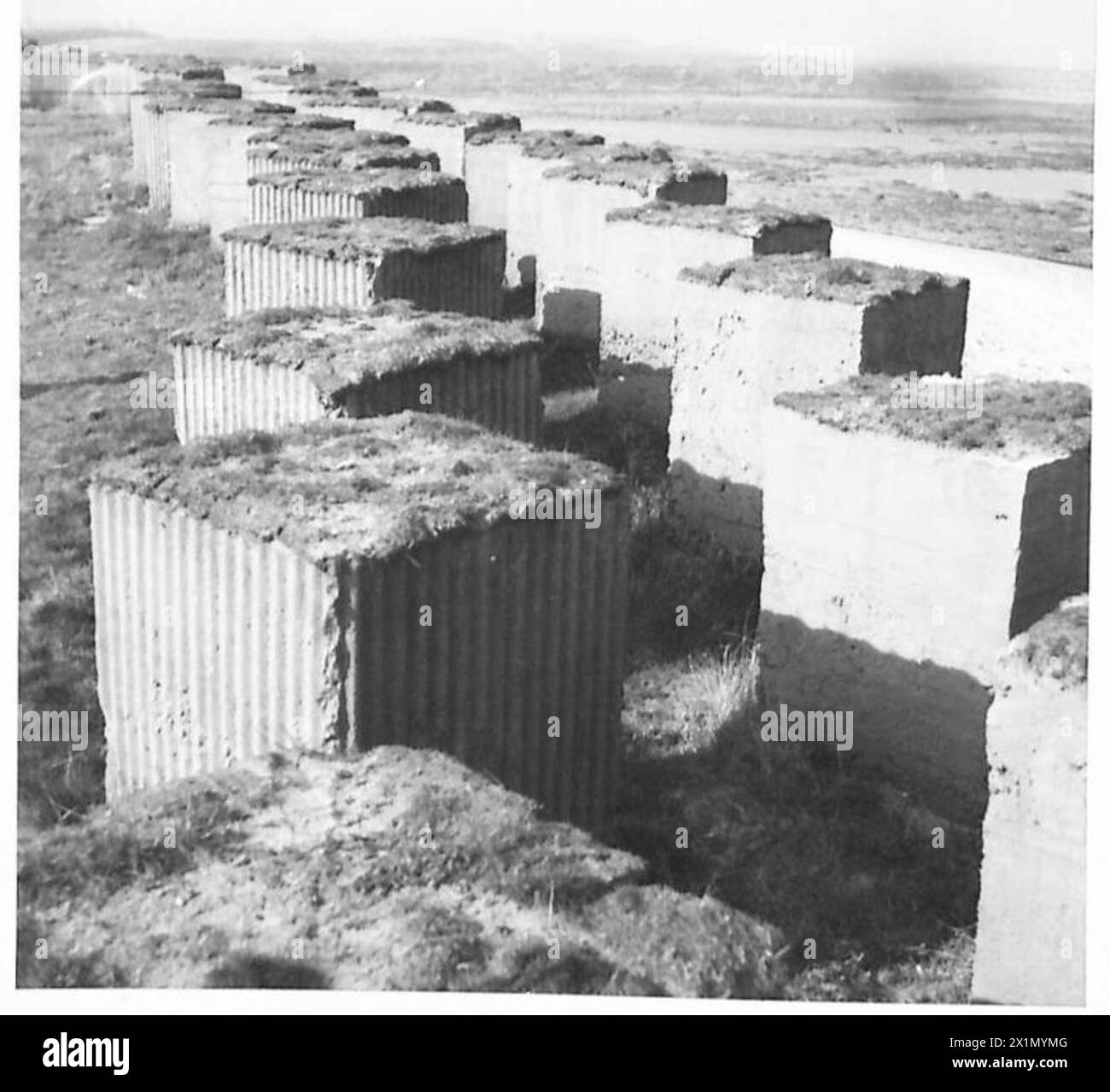 A/T OBSTACLES - Anti-Tank obstacles on the East Lothian coast, British ...