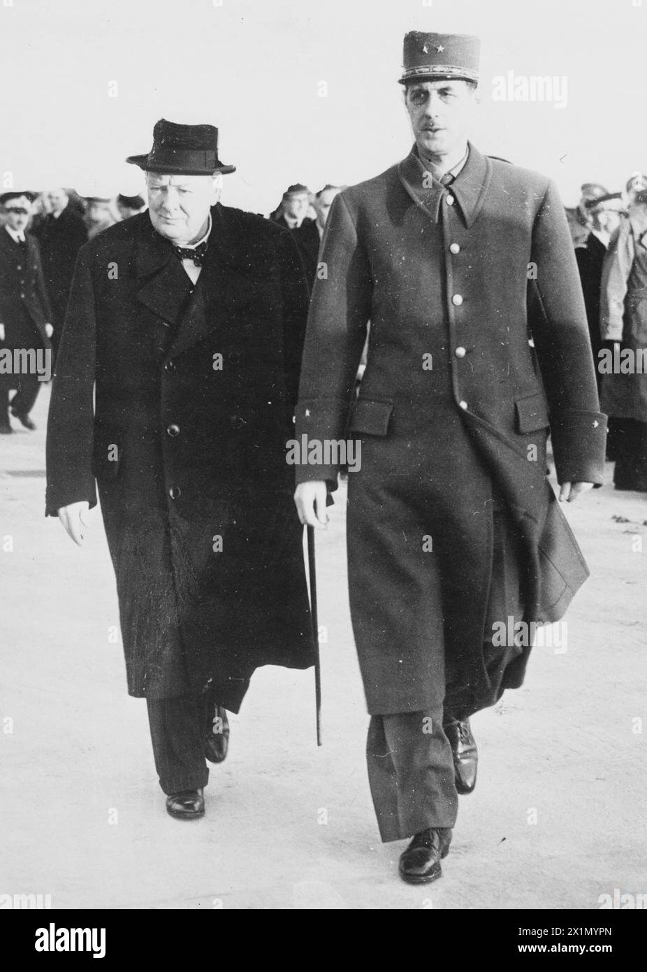 CHURCHILL VISITING PARIS AFTER THE LIBERATION, FRANCE, 1944 - Prime ...