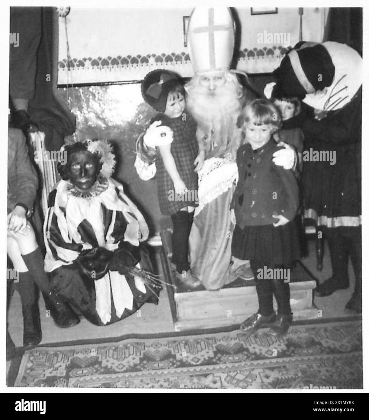 8th Corps troops host a Christmas party for children in Migrlo, with St ...