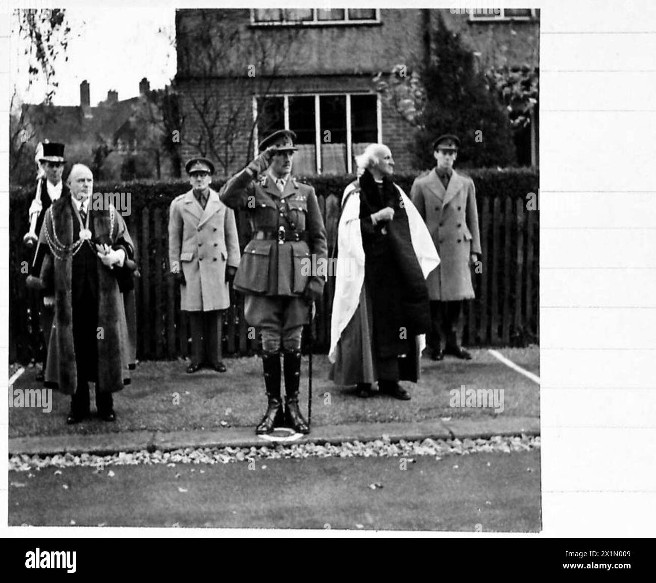 SOUTH EASTERN COMMAND CHURCH PARADE - Major General Miles [centre ...