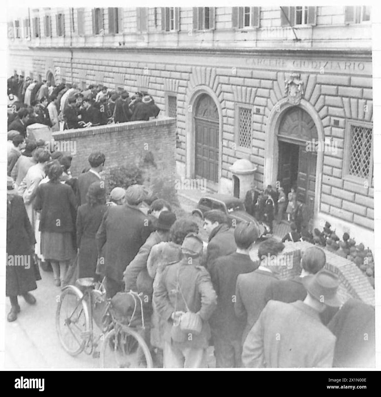 ROME : PRISON RIOTERS REMOVED - The scene at Regina Coerli Prison, Rome ...