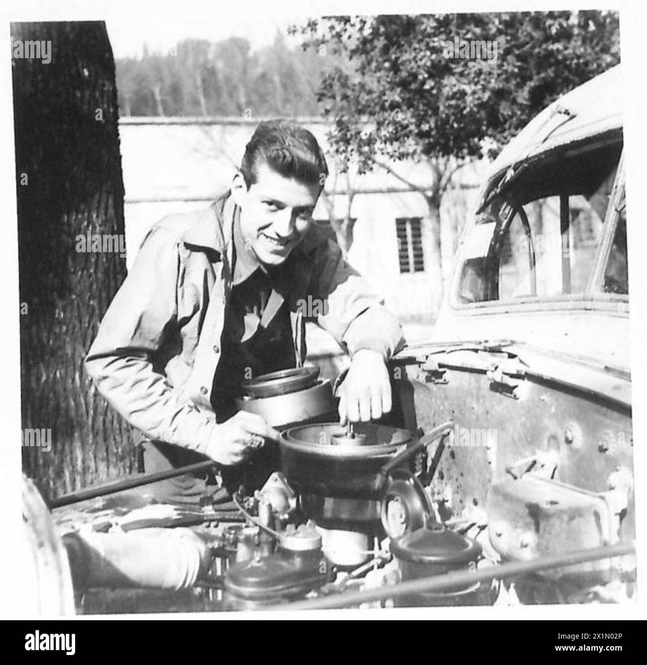 AMERICAN FIELD SERVICE WITH THE EIGHTH ARMY - Gardner Moon of Chicago ...