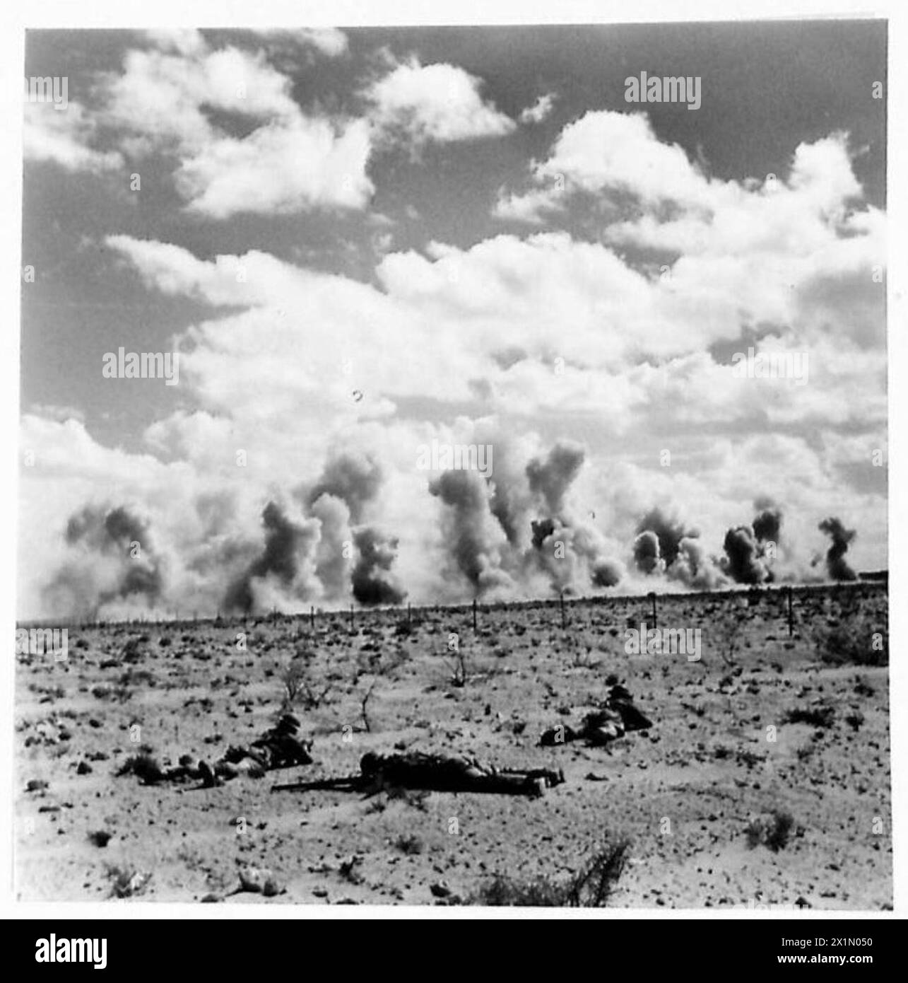 Blowing up mines Black and White Stock Photos & Images - Alamy