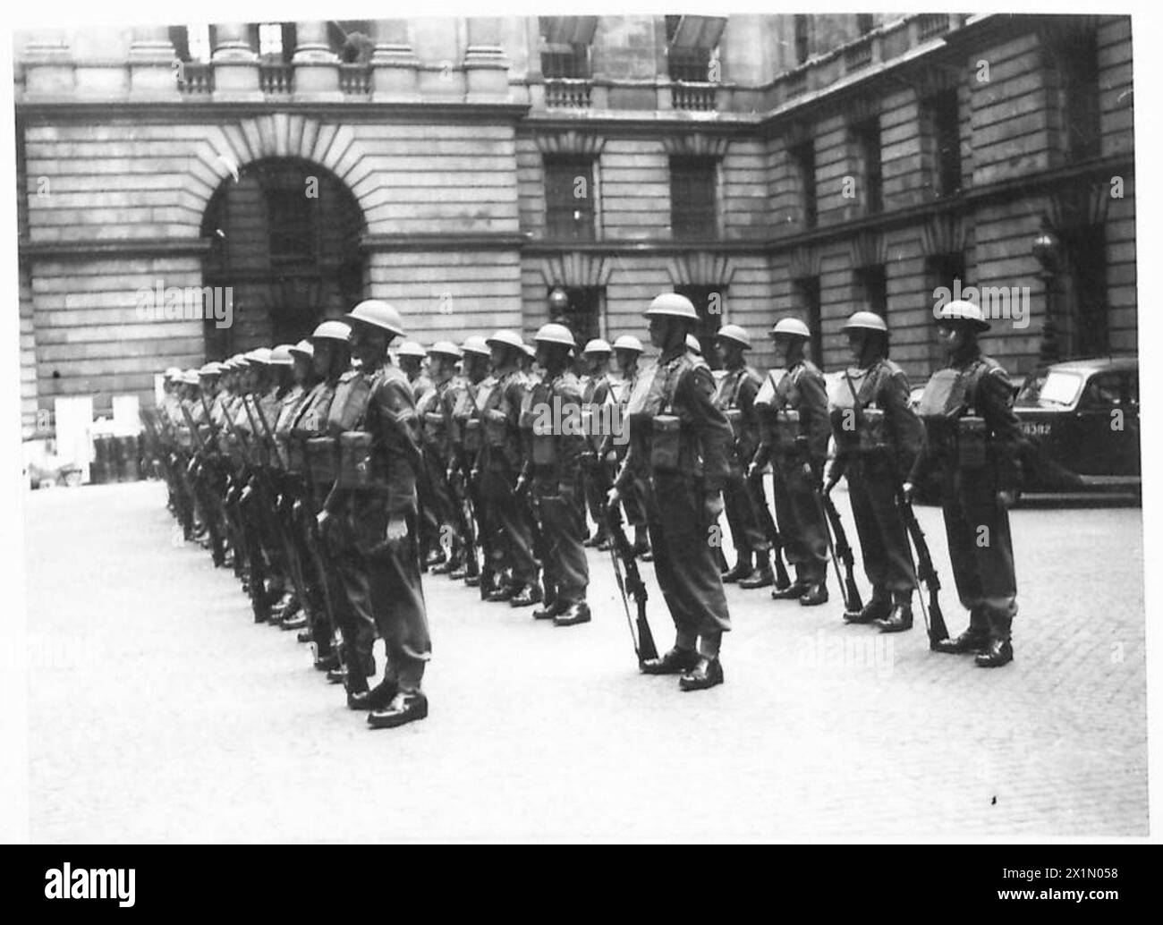 Troop duty Cut Out Stock Images & Pictures - Alamy