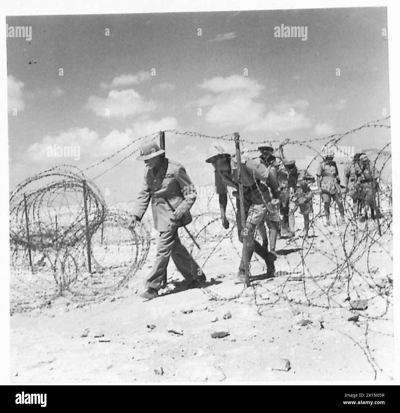 FIELD MARSHAL SMUTS VISITS THE SOUTH AFRICAN TROOPS IN THE WESTERN ...