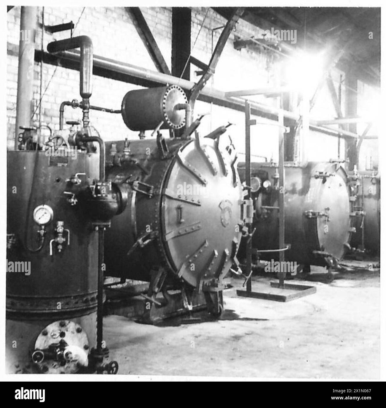 Decontamination work Cut Out Stock Images & Pictures - Alamy