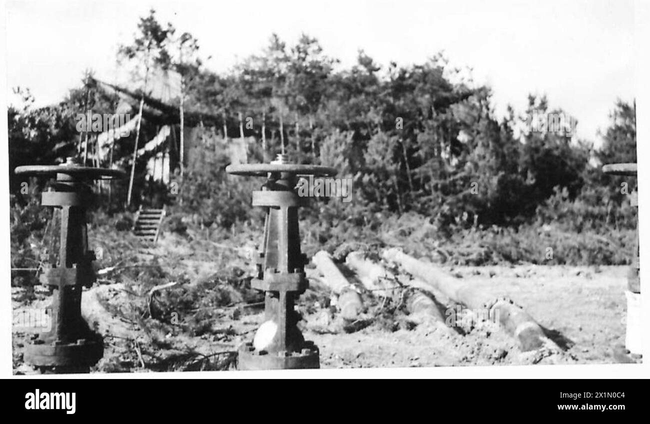 British Army units of the 21st Army Group operate in North-West Europe ...