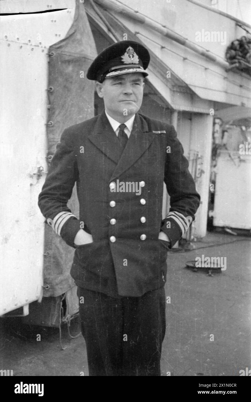 Commander D.F.F.W. MacIntyre, RN, from Hartfield, Sussex, served as ...