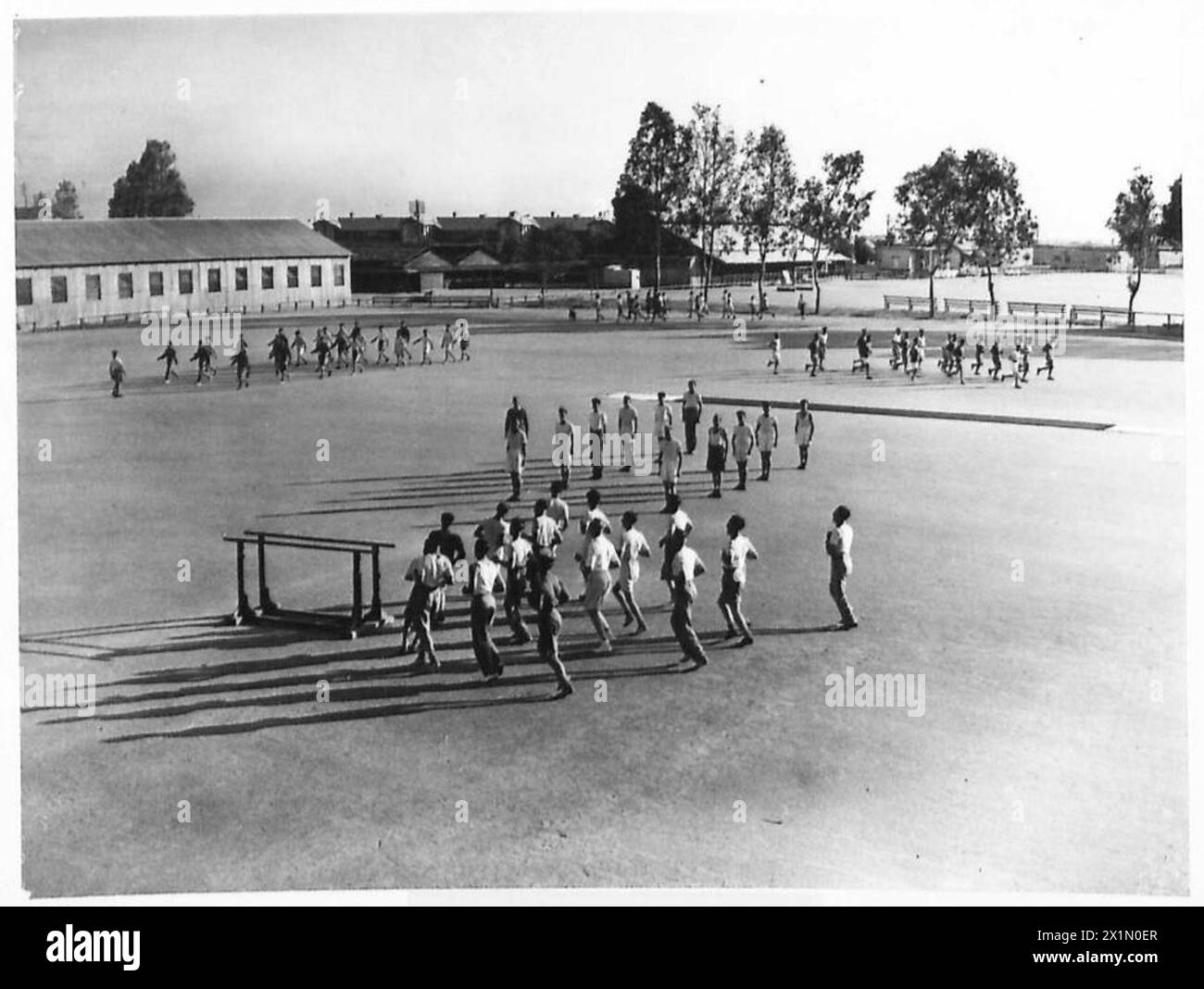 Hussars in Egypt are participating in physical exercise classes ...