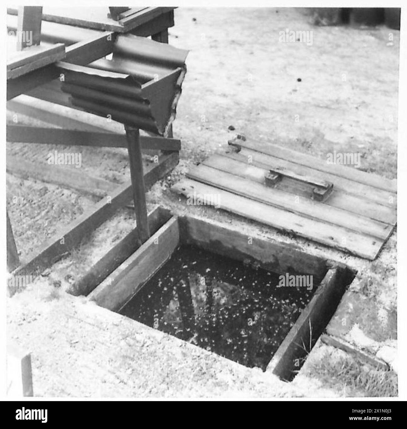 ARMY SCHOOL OF HYGIENE - Grease trap , British Army Stock Photo - Alamy