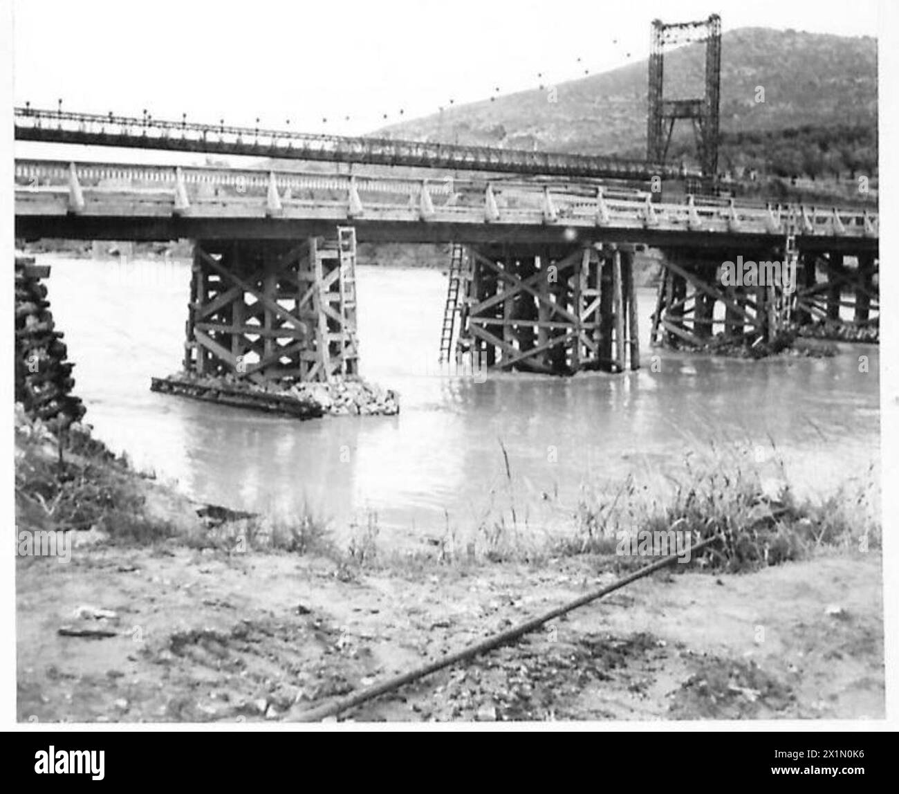 Autumn floods in Italy caused damage to Route 67 (Triflisco) and Ponte ...