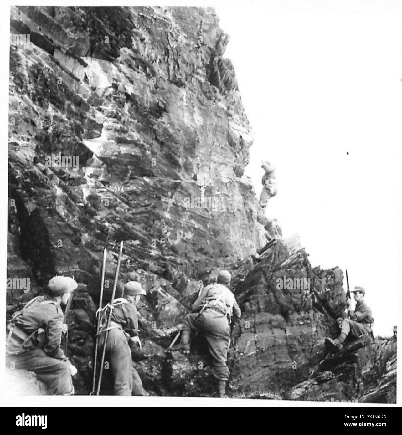 Cliff surface Cut Out Stock Images & Pictures - Alamy