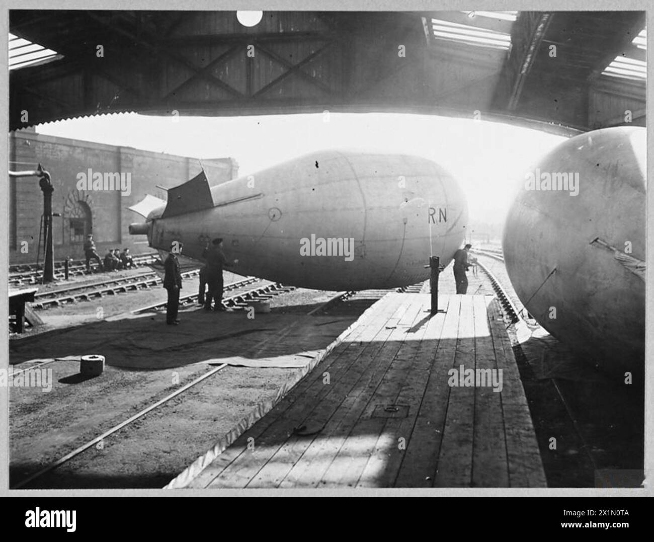 R.A.F. BALLOON BARRAGE : THE NEAREST SITE TO OCCUPIED TERRITORY ...