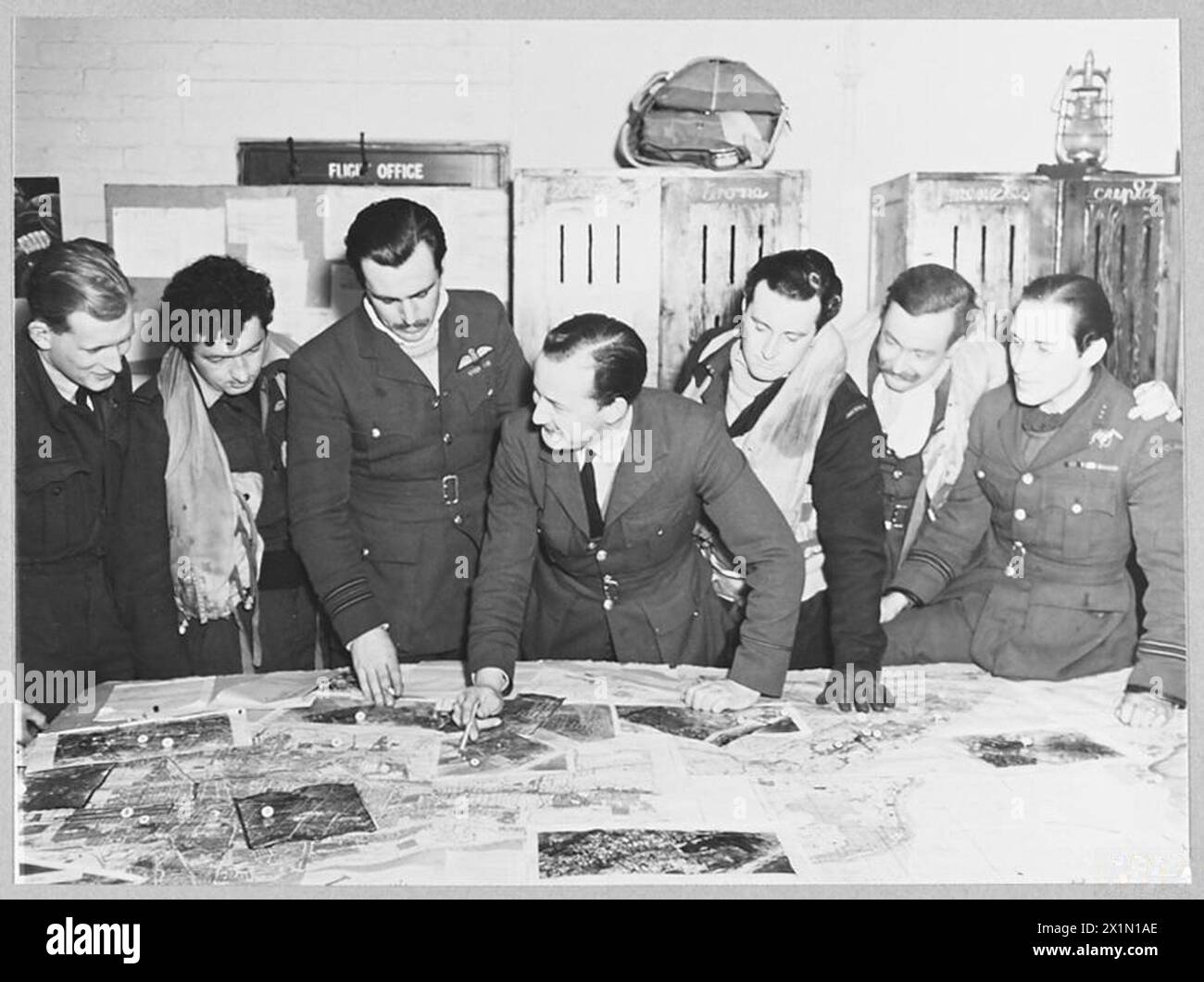 R.A.F. FIGHTER BOMBERS SMASH V-2 TARGETS - 14806 Picture (issued 1945 ...