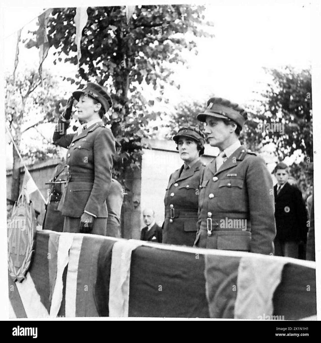 ATS CHURCH PARADE IN SALISBURY - Chief controller Jean Knox, CBE ...