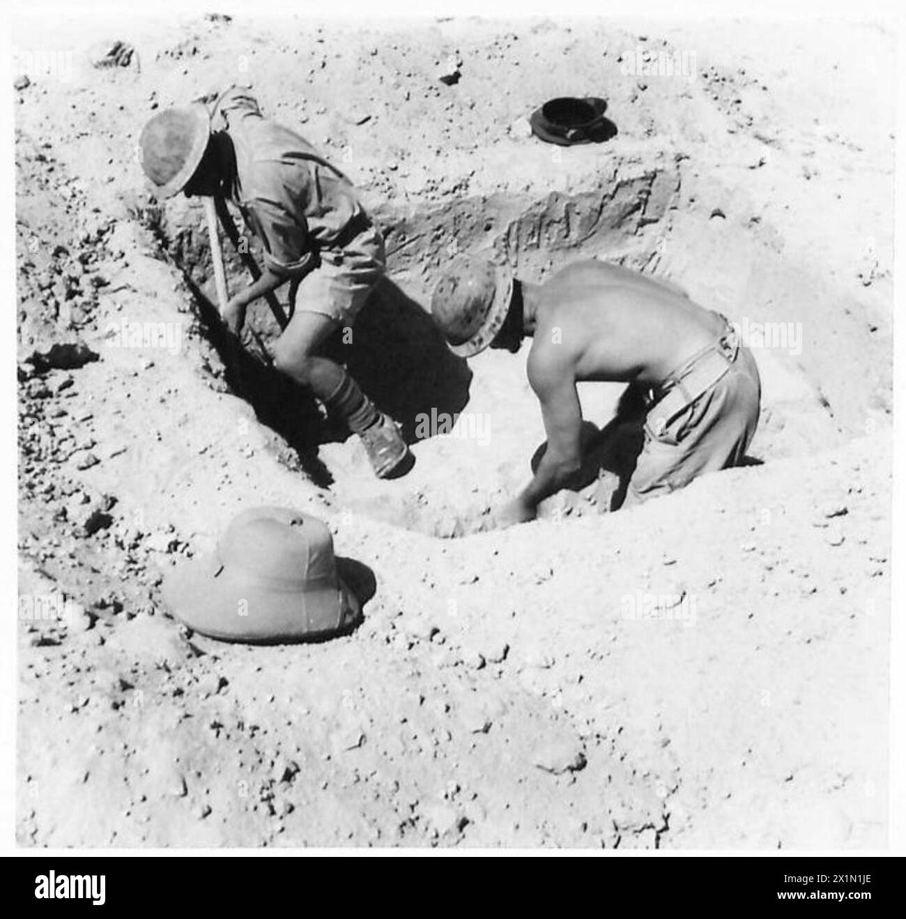 Burn pit desert Cut Out Stock Images & Pictures - Alamy