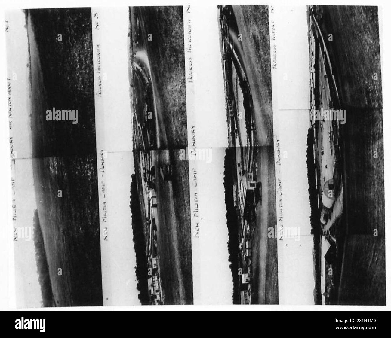 Construction progress at the first militia camp in Denbury is ...