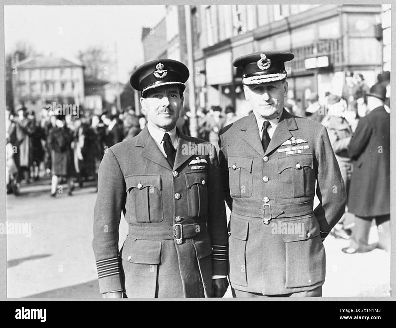 Air Vice Marshal R.S. Aitken and Group Captain R. Reay-Jones ...