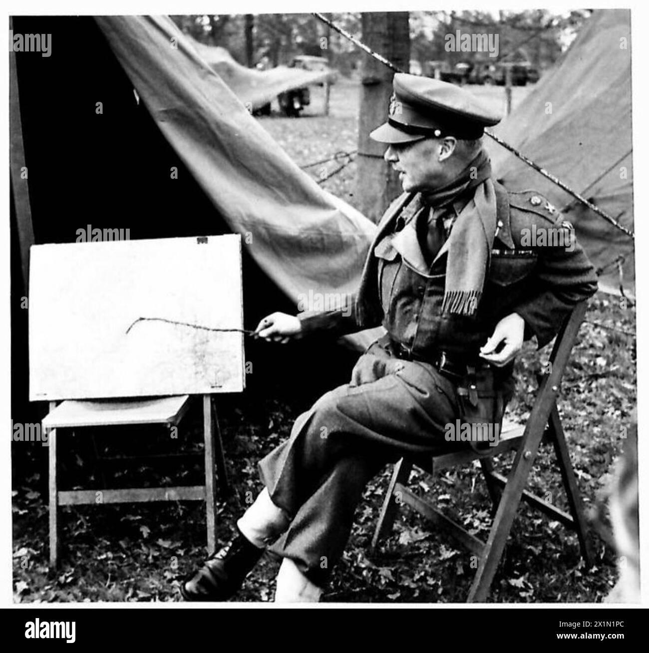 Map briefing general Cut Out Stock Images & Pictures - Alamy