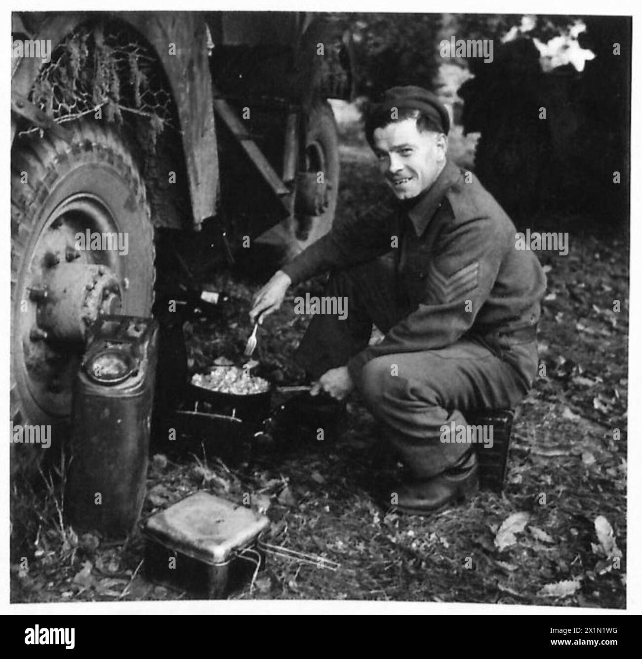 "C" SQUADRON, 11TH. HUSSARS. - Sgt. Mitchell, of Spring Road, St. Osyth ...