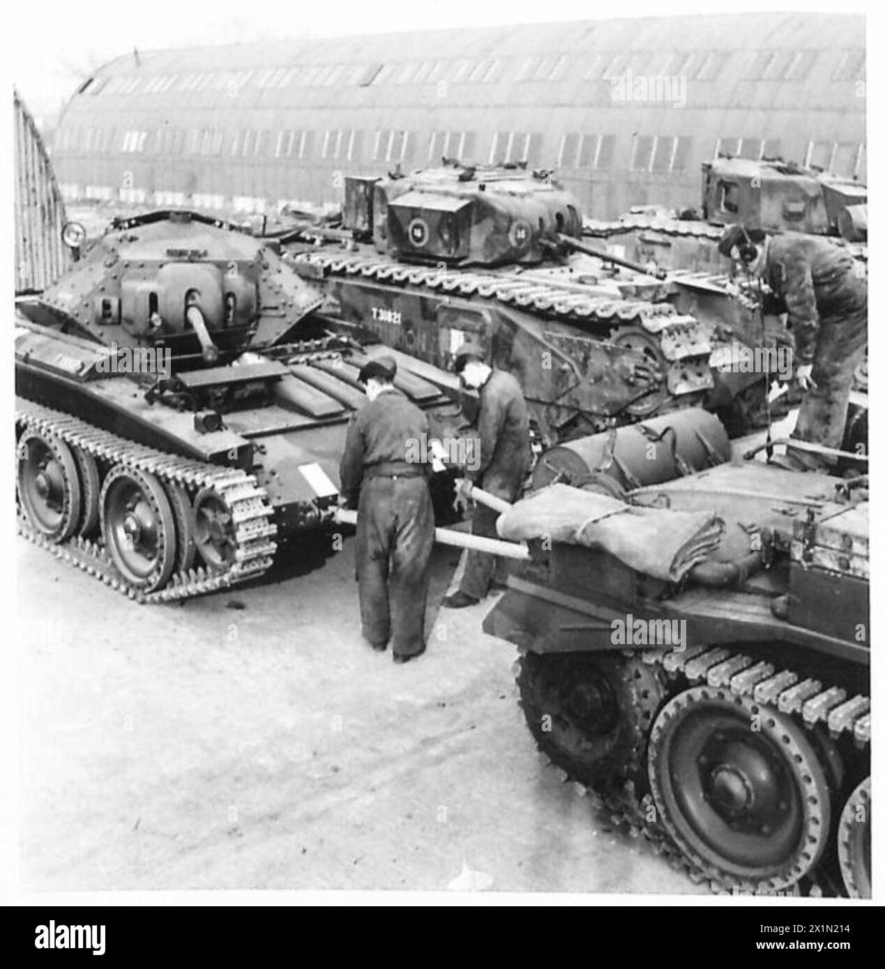 British valentine tank hi-res stock photography and images - Alamy