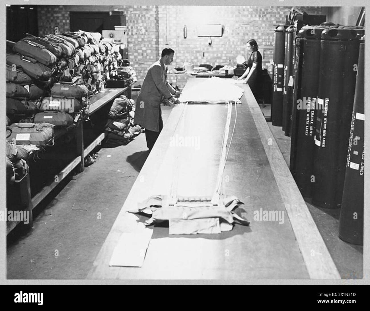 R.A.F. MAINTENANCE UNIT - A Royal Air Force Maintenance Unit carries ...