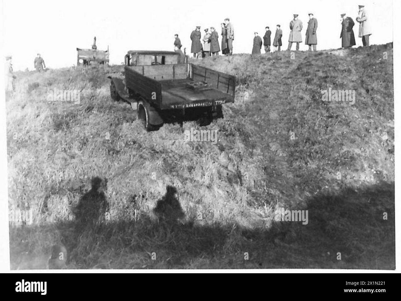 REPAIR & RECOVERY SECTION - The vehicle being drawn out of the pit and ...